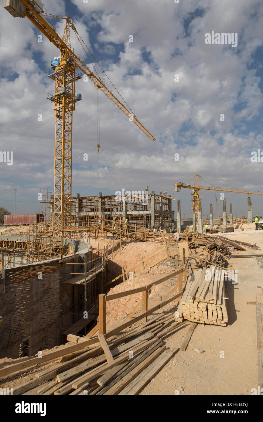 Construction of the As-Samra waste water treatment plant in Zarqa ...