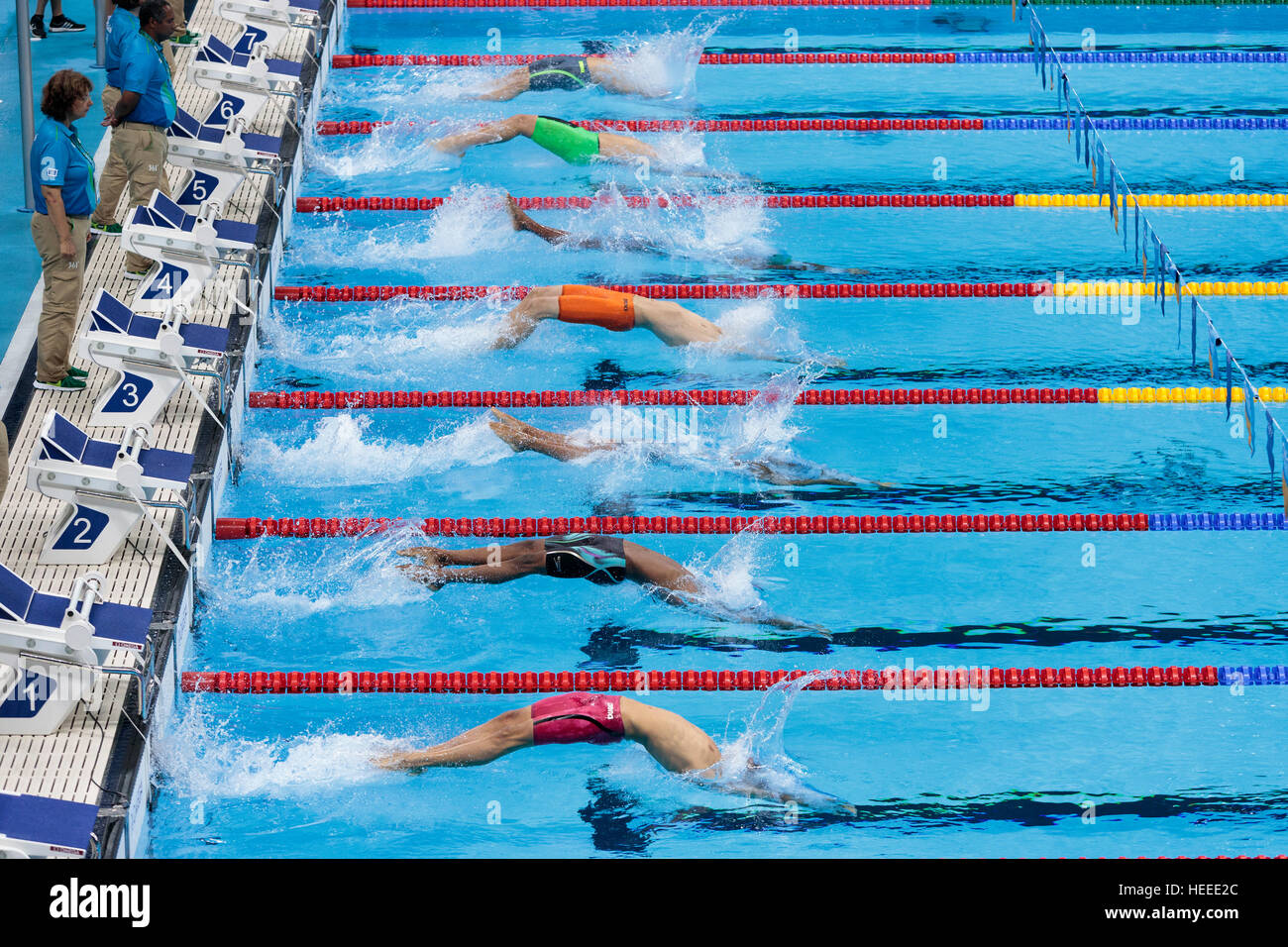 Backstroke blocks hi-res stock photography and images - Alamy