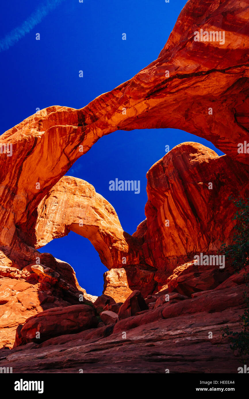 Double Arch is a close-set pair of natural arches, one of the more ...