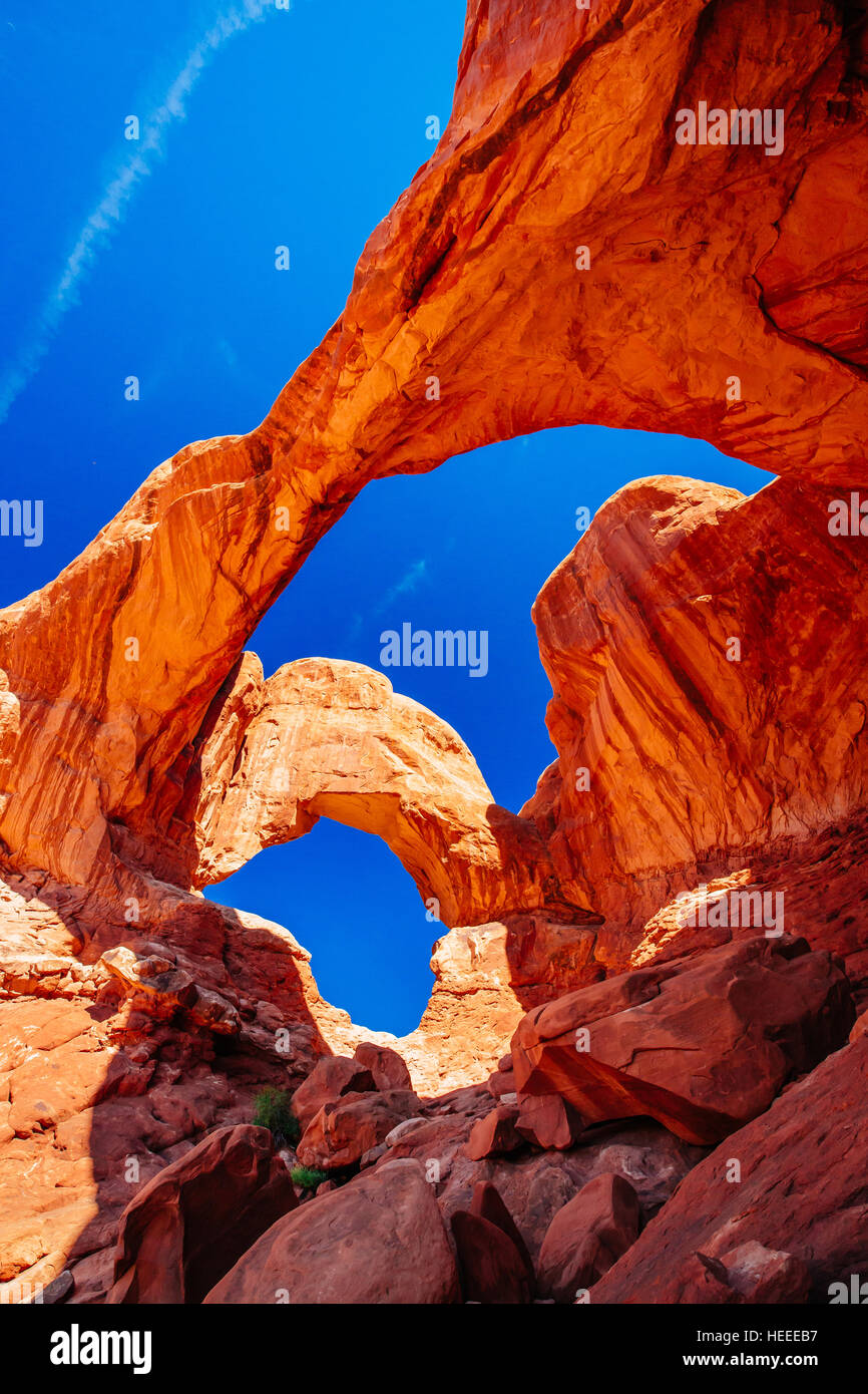 Double Arch is a close-set pair of natural arches, one of the more ...