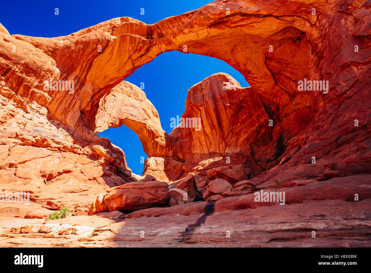 Double Arch is a close-set pair of natural arches, one of the more ...
