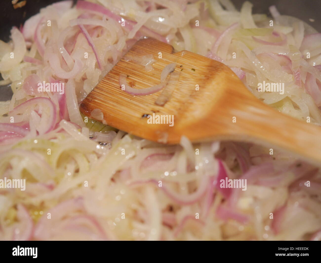 onions in a pan Stock Photo - Alamy