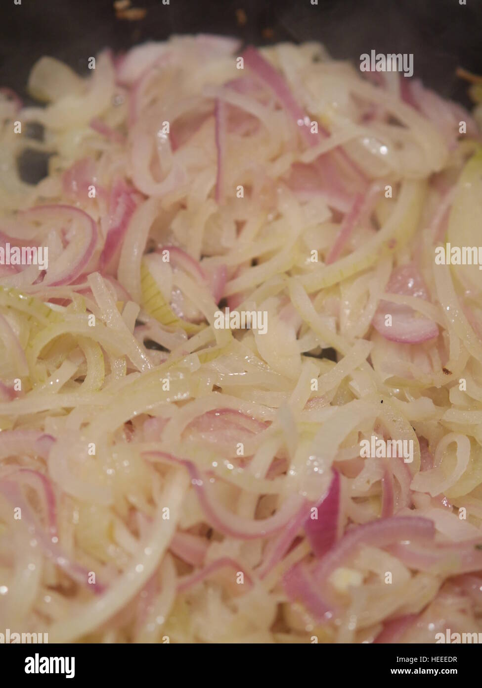 onions in a pan Stock Photo - Alamy