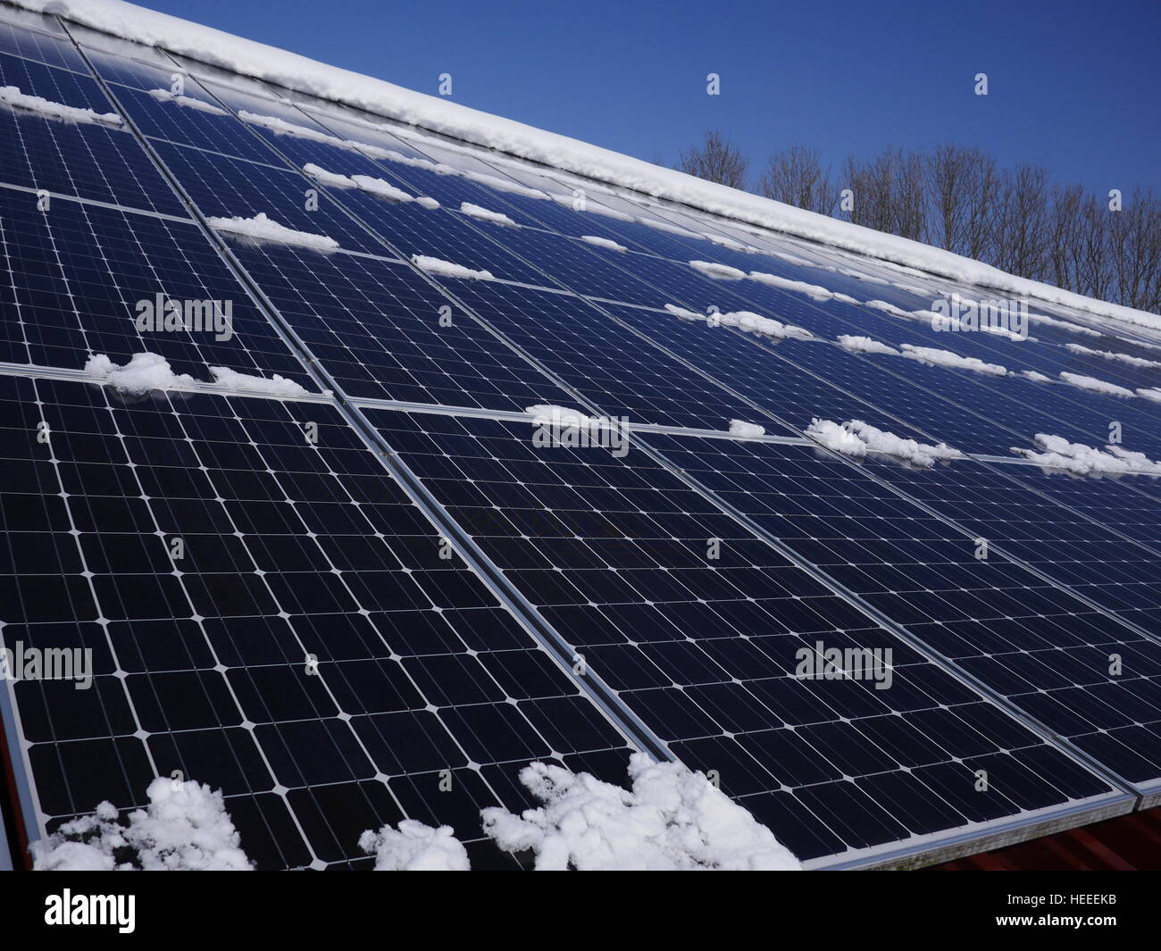 solar cells roof Stock Photo - Alamy