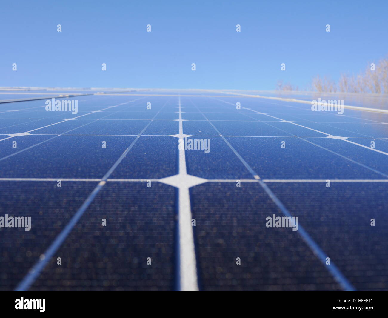 solar cells roof Stock Photo - Alamy