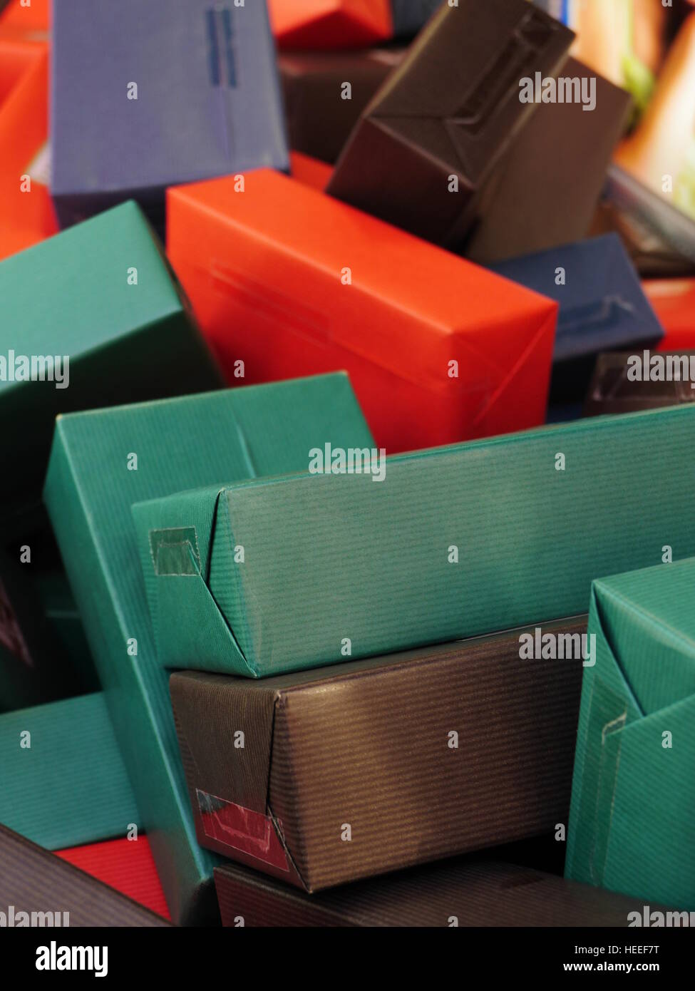 a lot of presents Stock Photo - Alamy