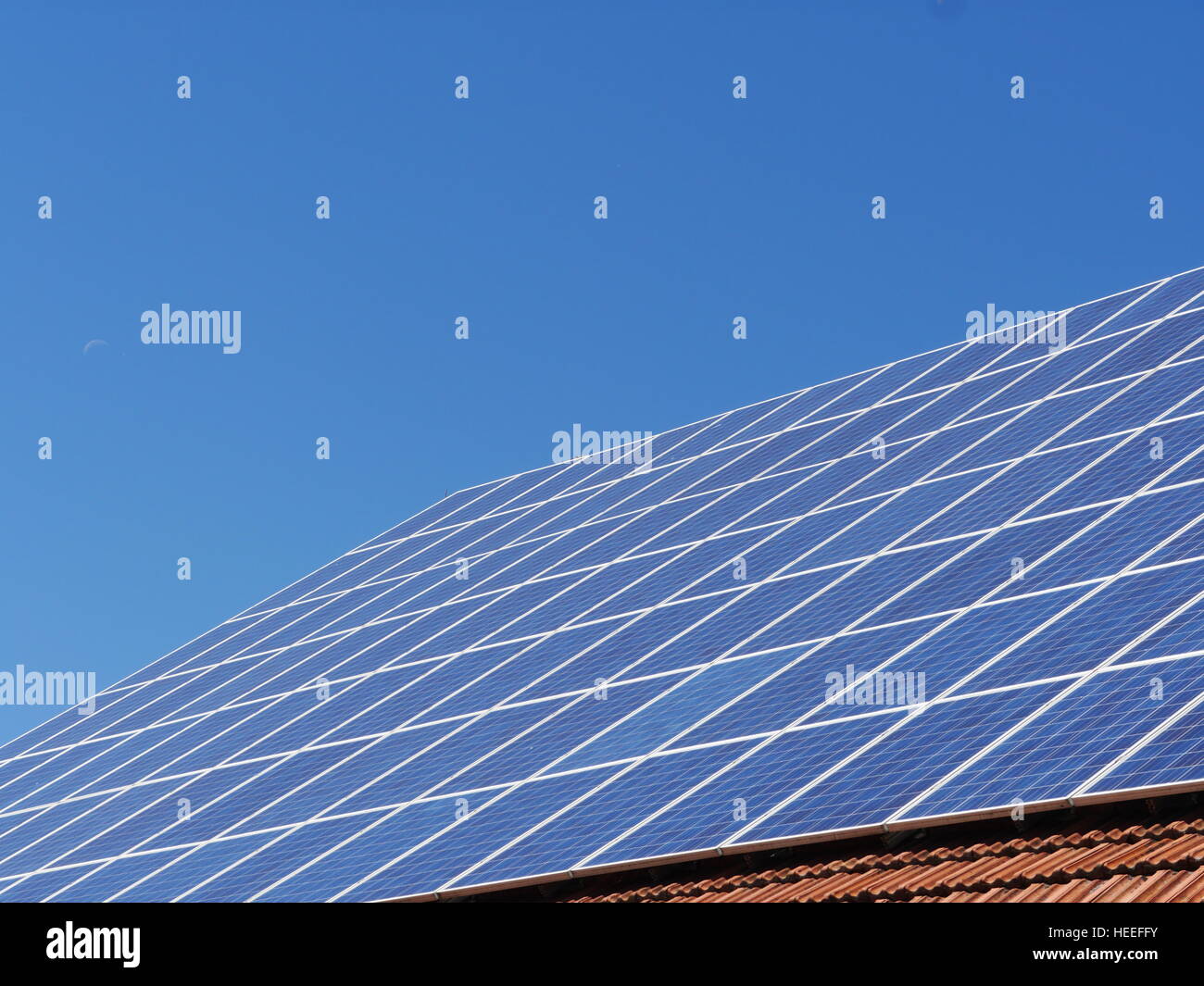 solar boards at a house Stock Photo - Alamy