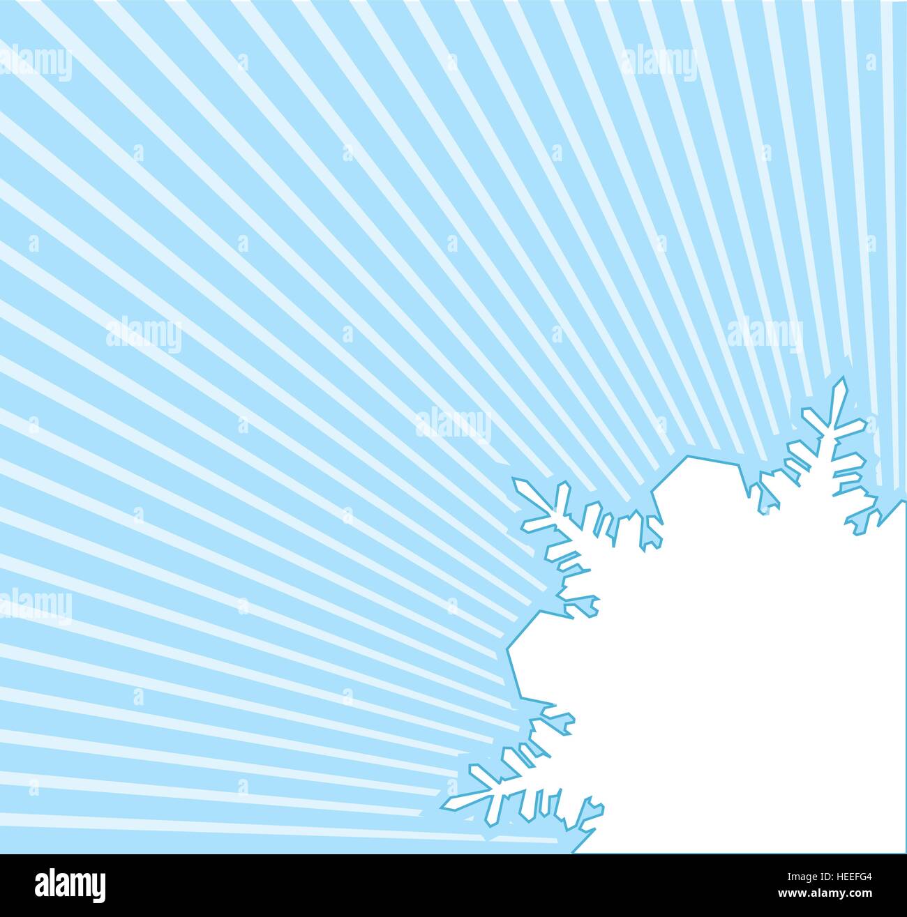 Square blue banner with snowflake.Winter background Stock Vector Image ...