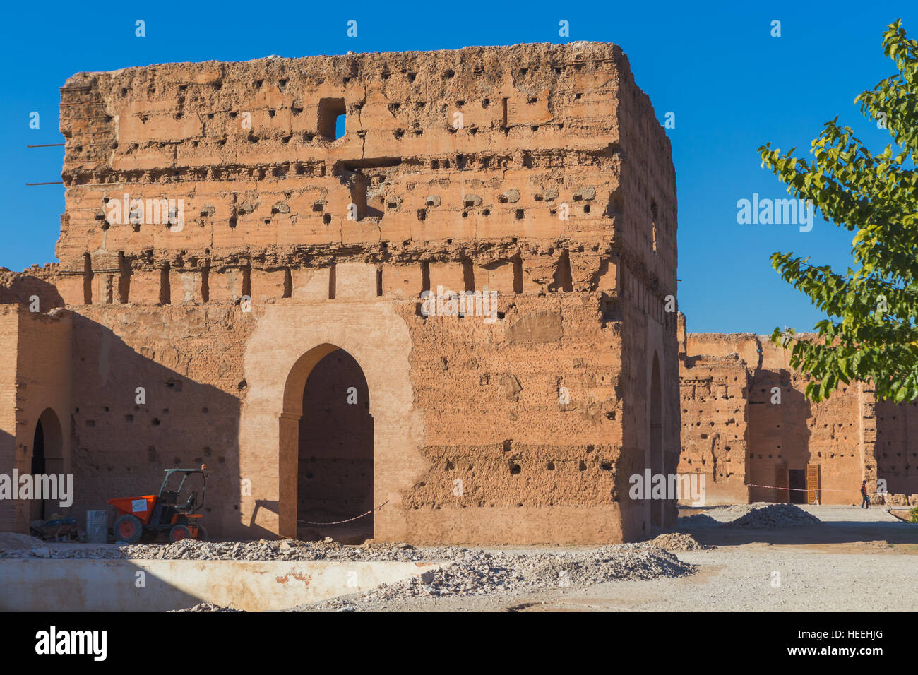 Al Badi palace (1578-1593), Marrakech, Morocco Stock Photo - Alamy