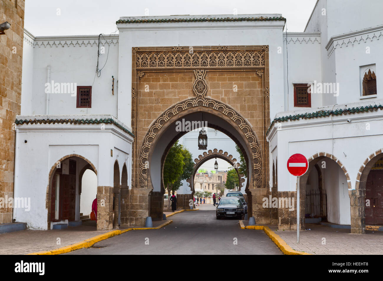 Houbous neighbourhood, New Medina (1918-1955), Casablanca, Morocco ...