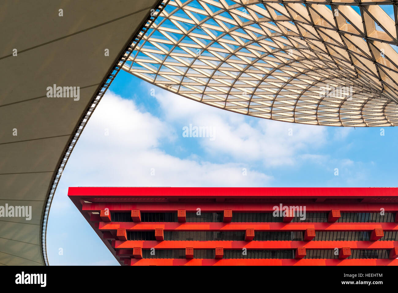 China pavilion from the 2010 Shanghai World Expo 2010 Stock Photo - Alamy