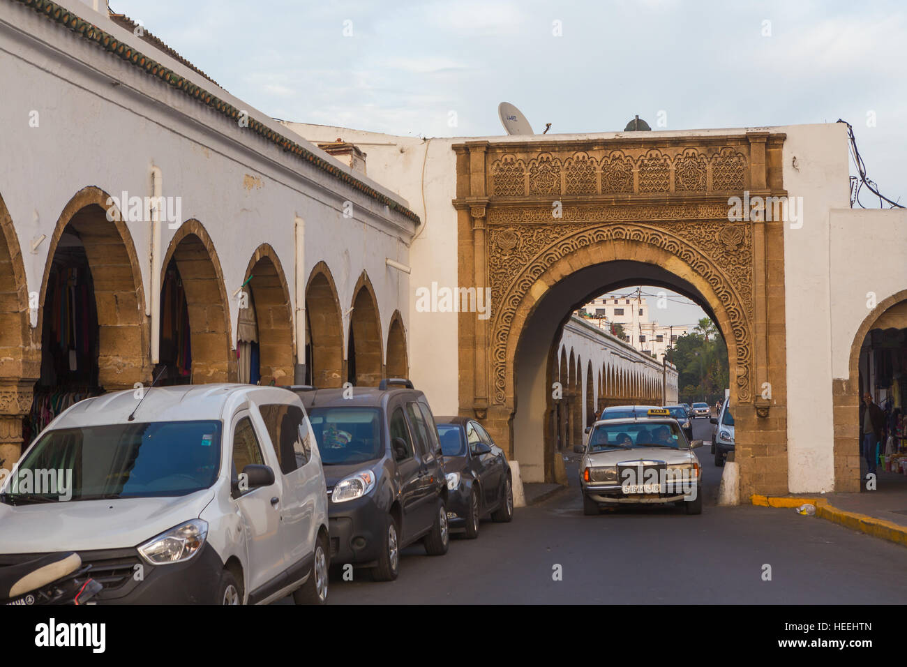 Houbous neighbourhood, New Medina (1918-1955), Casablanca, Morocco ...