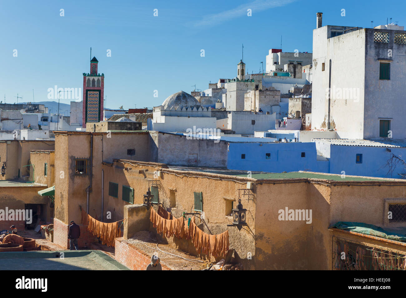 Tanneries, Tetouan, Morocco Stock Photo - Alamy