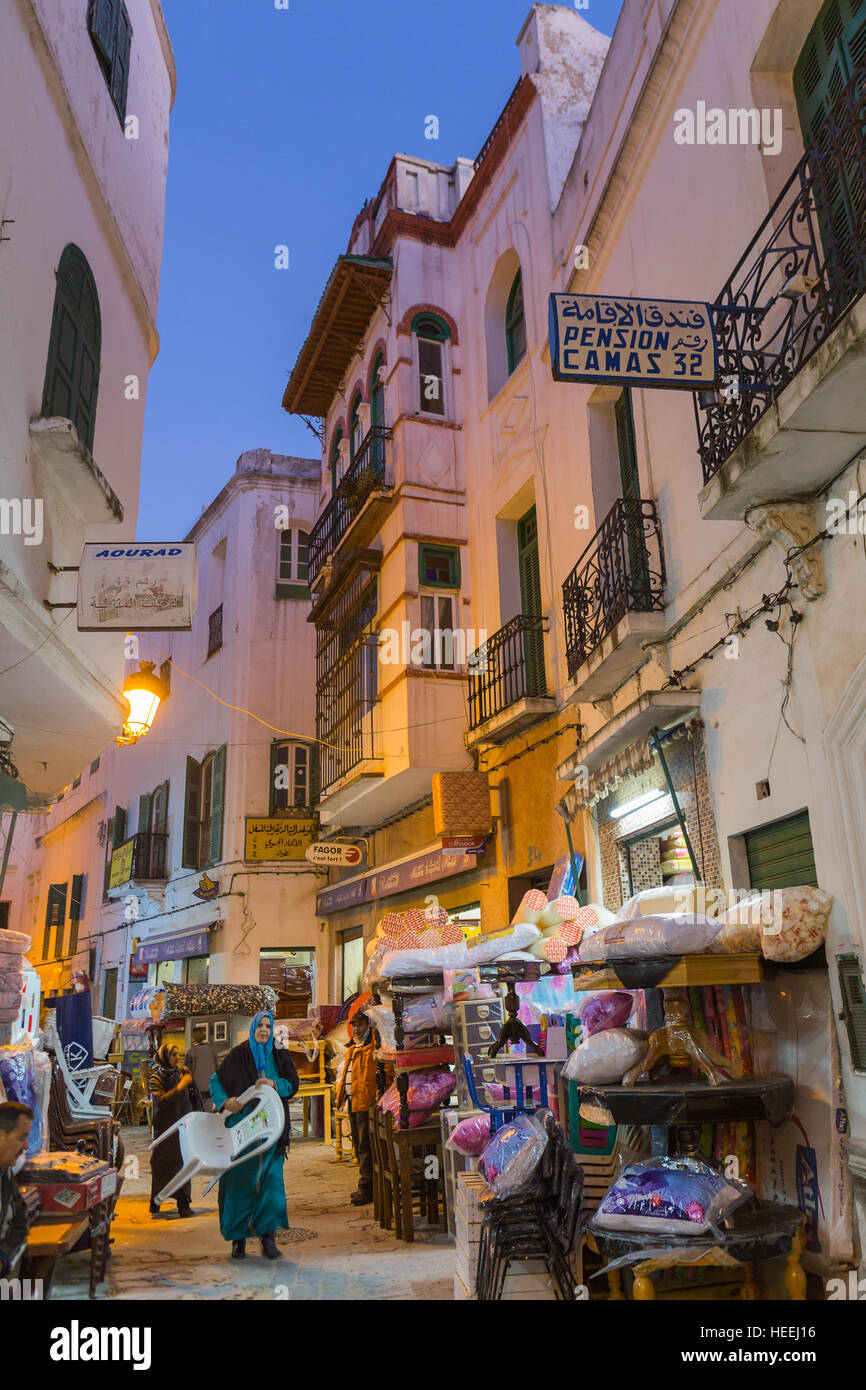 Spanish colonial architecture tetouan morocco hi-res stock photography ...