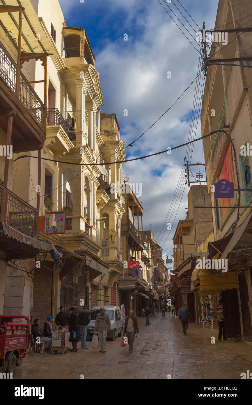 City of fez medina quarter hi-res stock photography and images - Alamy