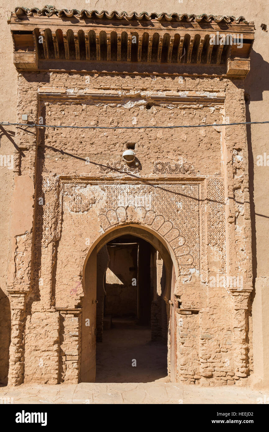 Ksar Ouald Abdelhlim (1847), Rissani, Morocco Stock Photo - Alamy