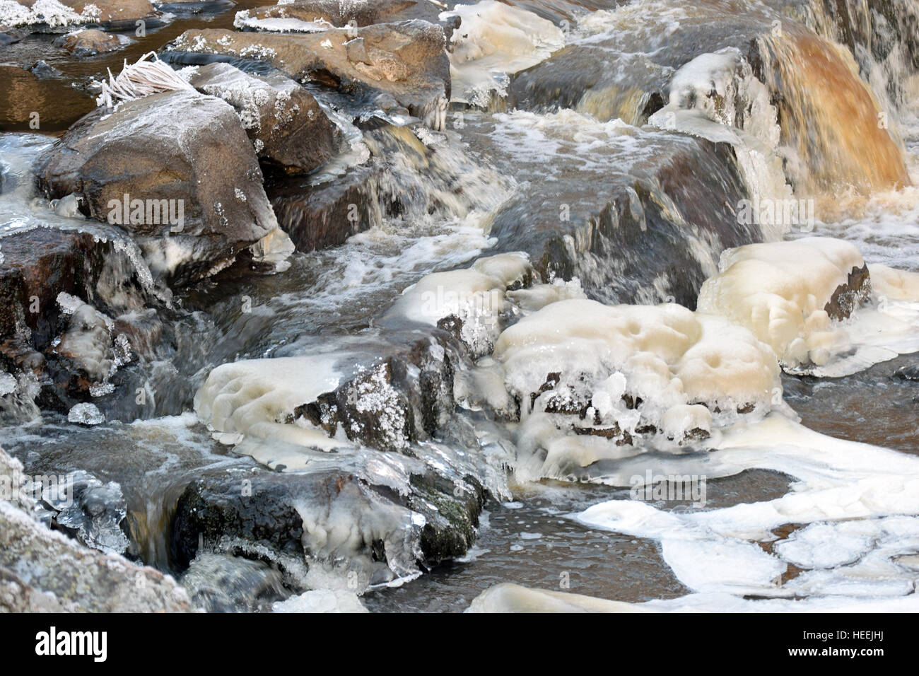 White ice flow hi-res stock photography and images - Alamy