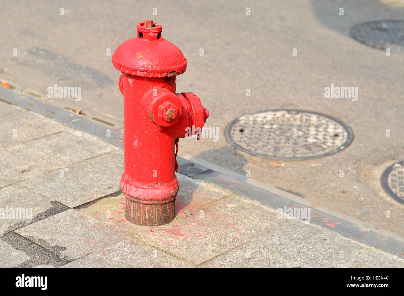 Vintage fire hose Stock Photo - Alamy