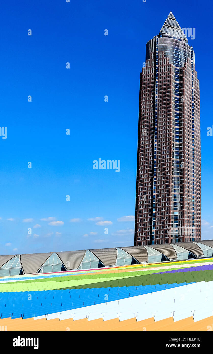 The Messeturm in Frankfurt am Main, Germany Stock Photo - Alamy