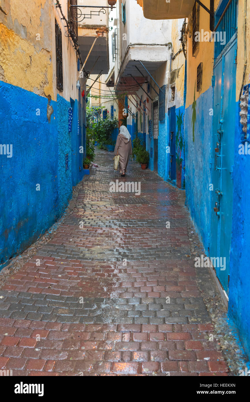 Medina, old town, Tangier, Morocco Stock Photo - Alamy