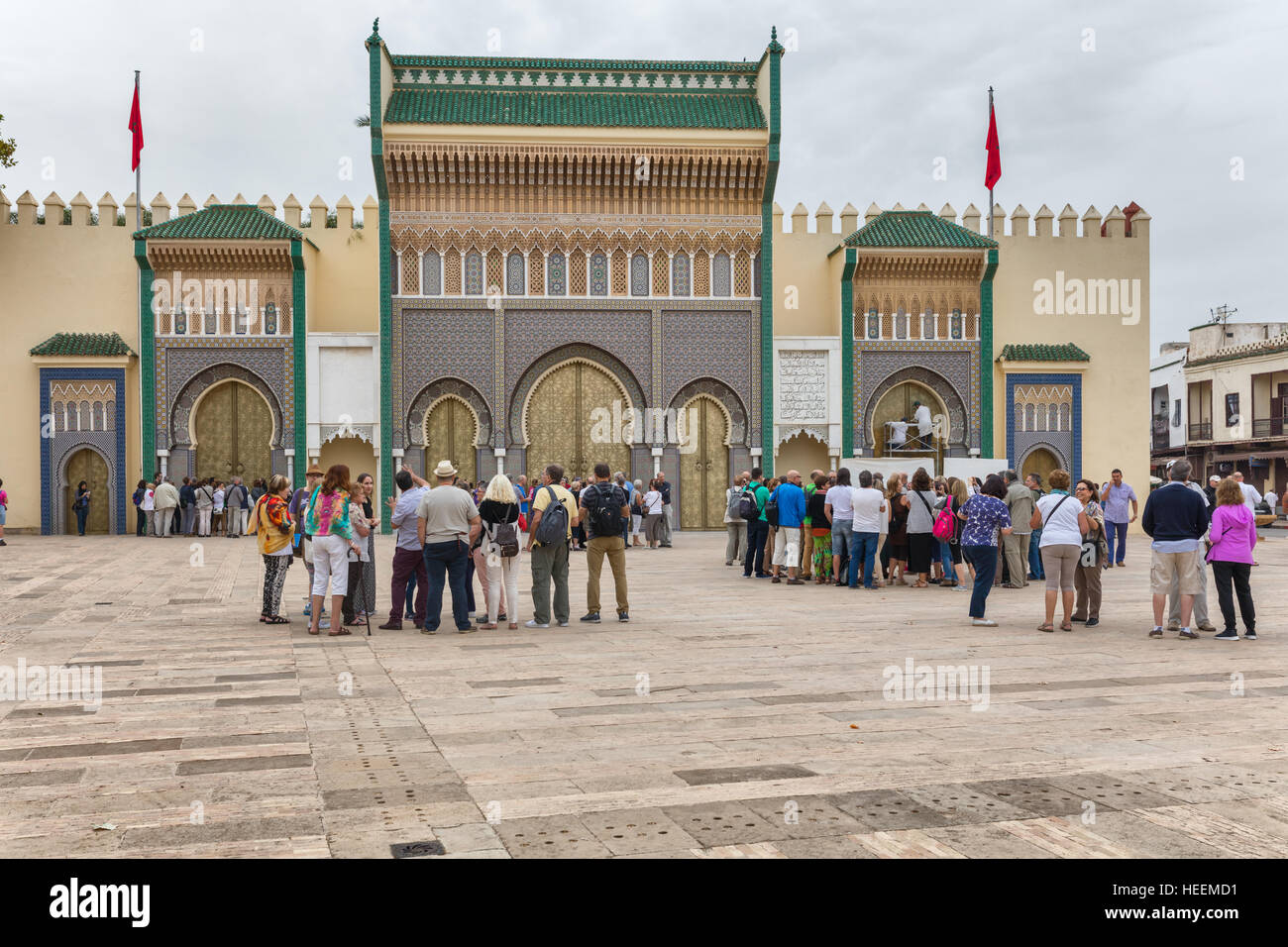 Morocco door palace hi-res stock photography and images - Alamy