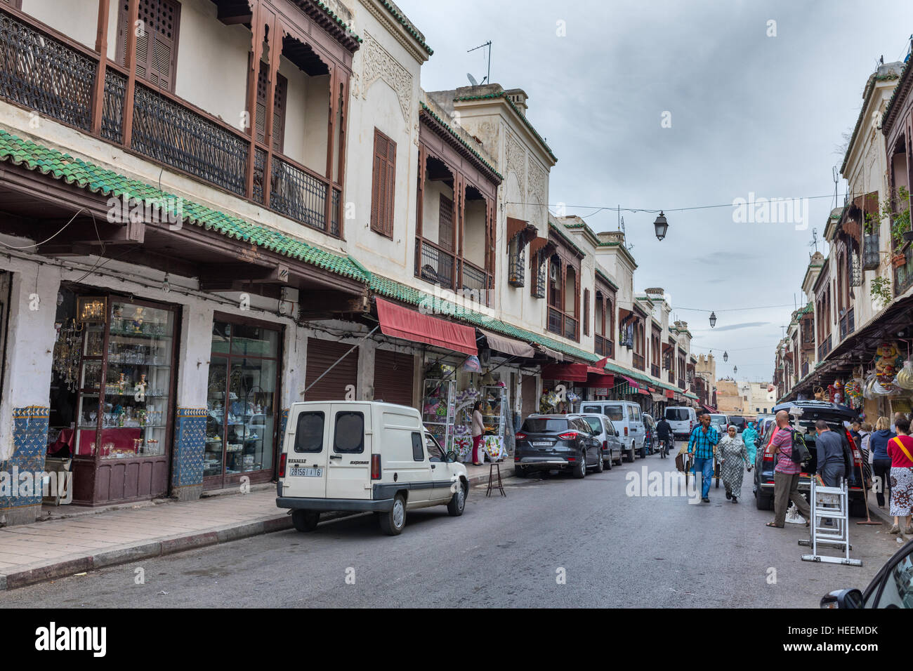 Medina, old town, Fes, Morocco Stock Photo - Alamy