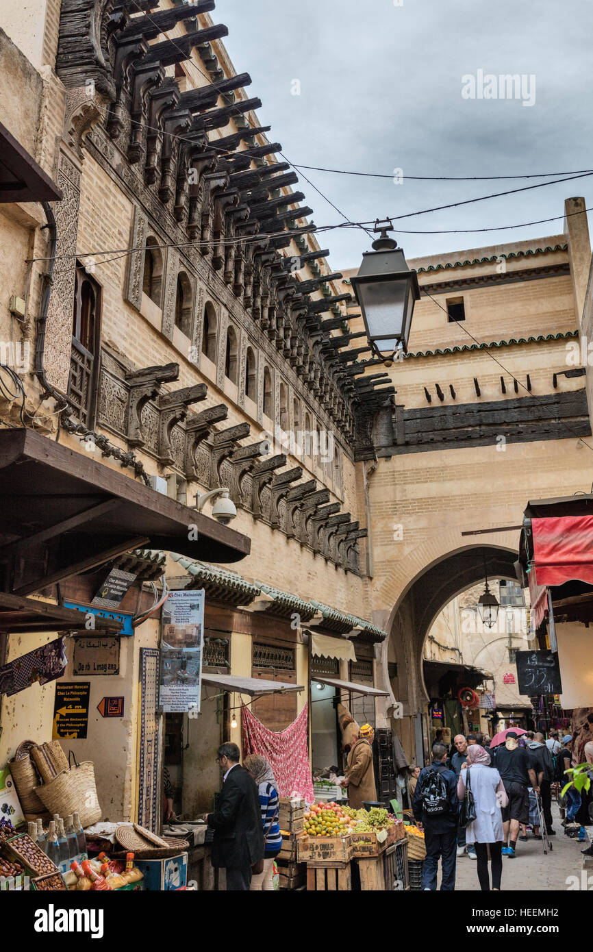Old town of fez hi-res stock photography and images - Alamy