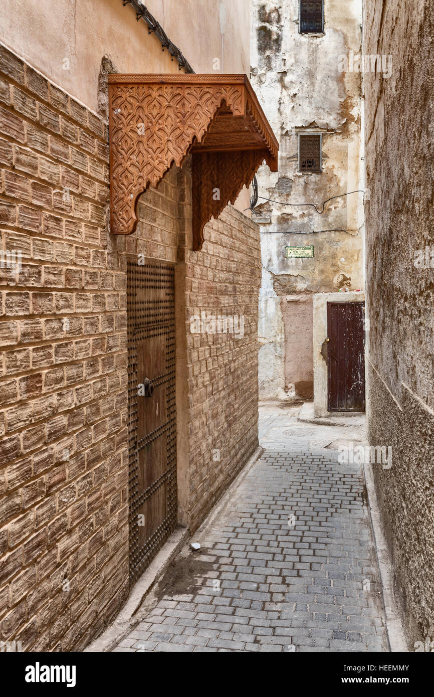 Medina, old town, Fes, Morocco Stock Photo - Alamy