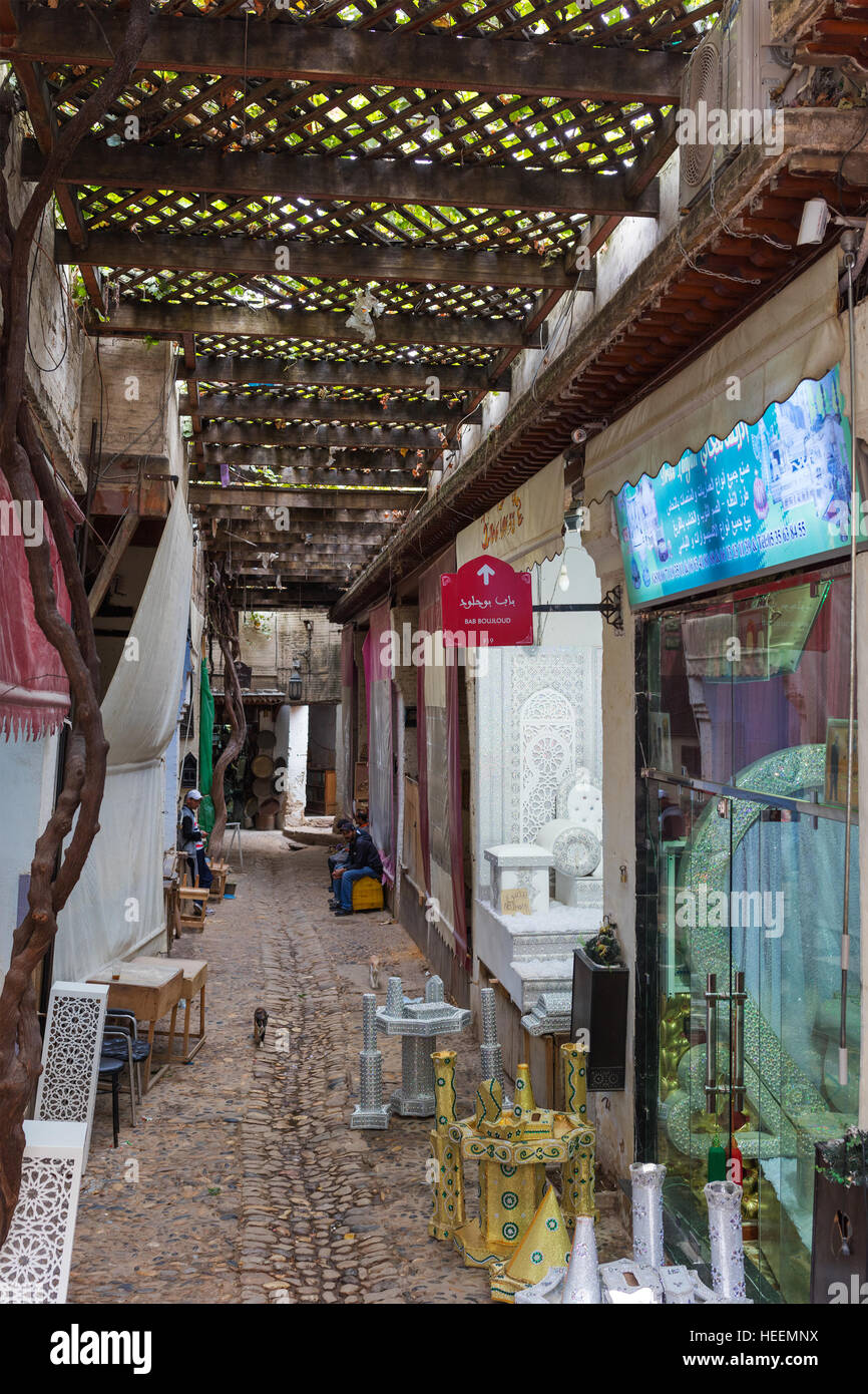 Medina, old town, Fes, Morocco Stock Photo - Alamy
