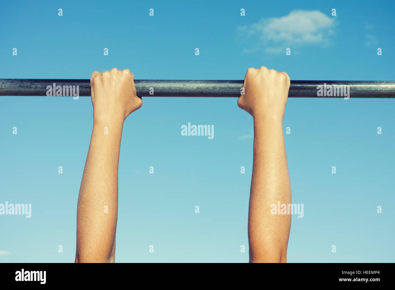 Person hanging hi-res stock photography and images - Alamy