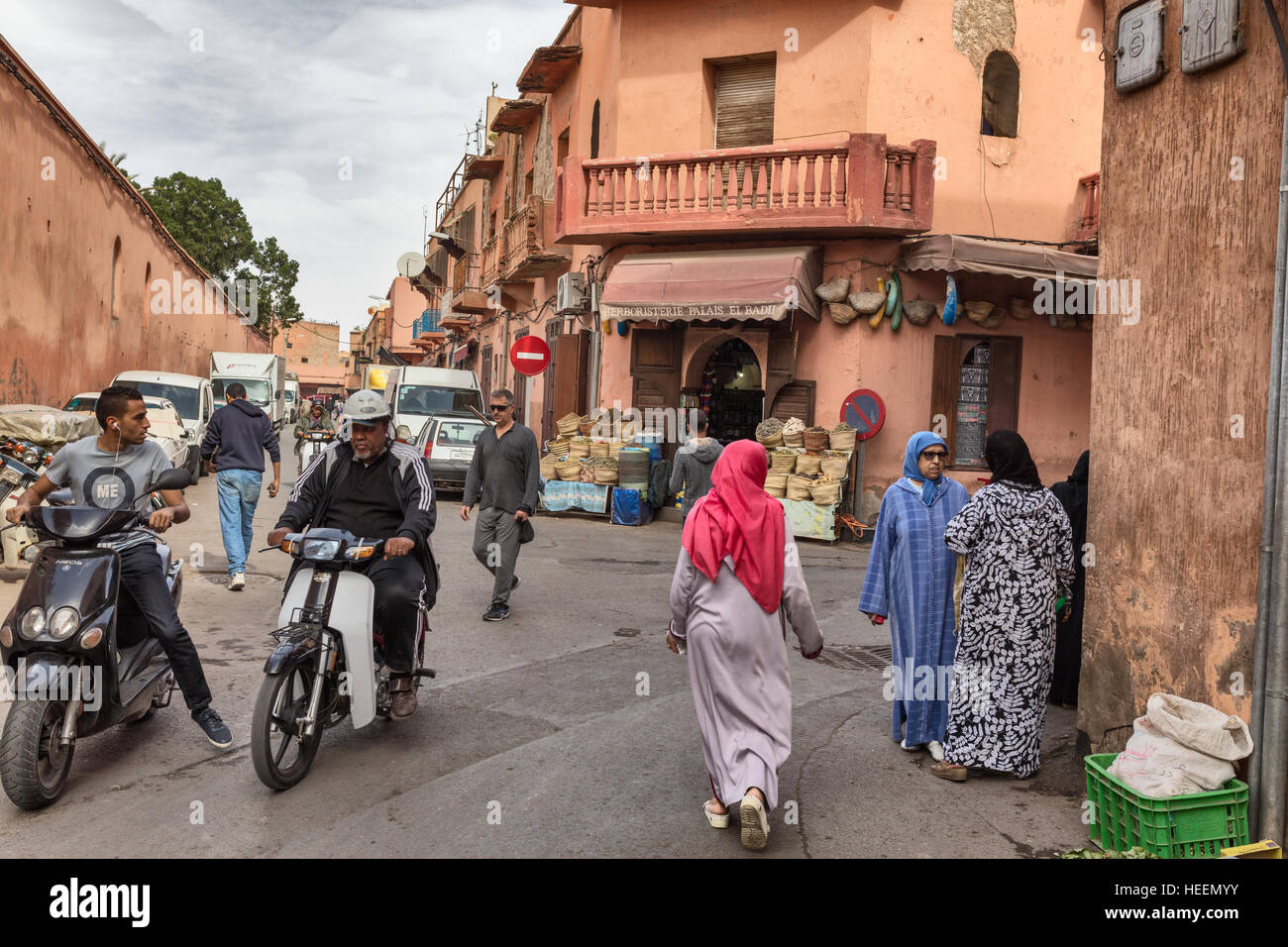 Medina, old town, Marrakech, Morocco Stock Photo - Alamy