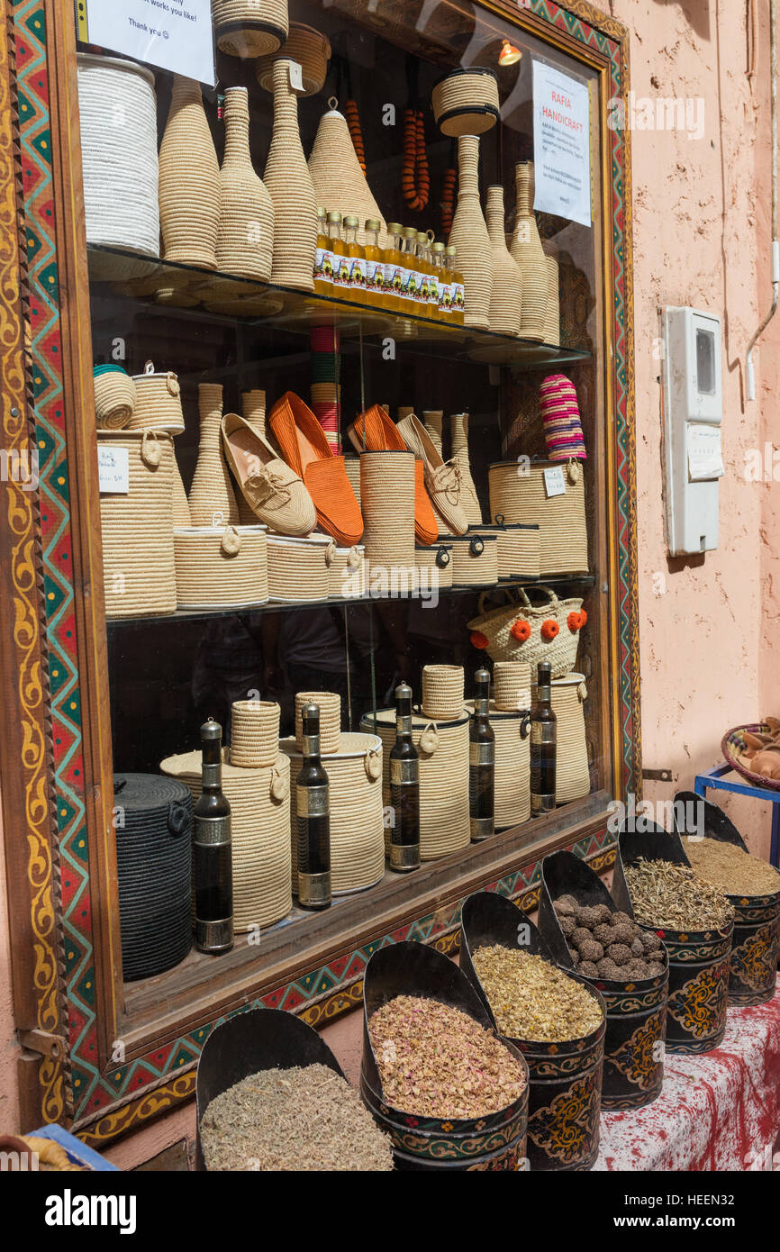 Medina, old town, Marrakech, Morocco Stock Photo - Alamy