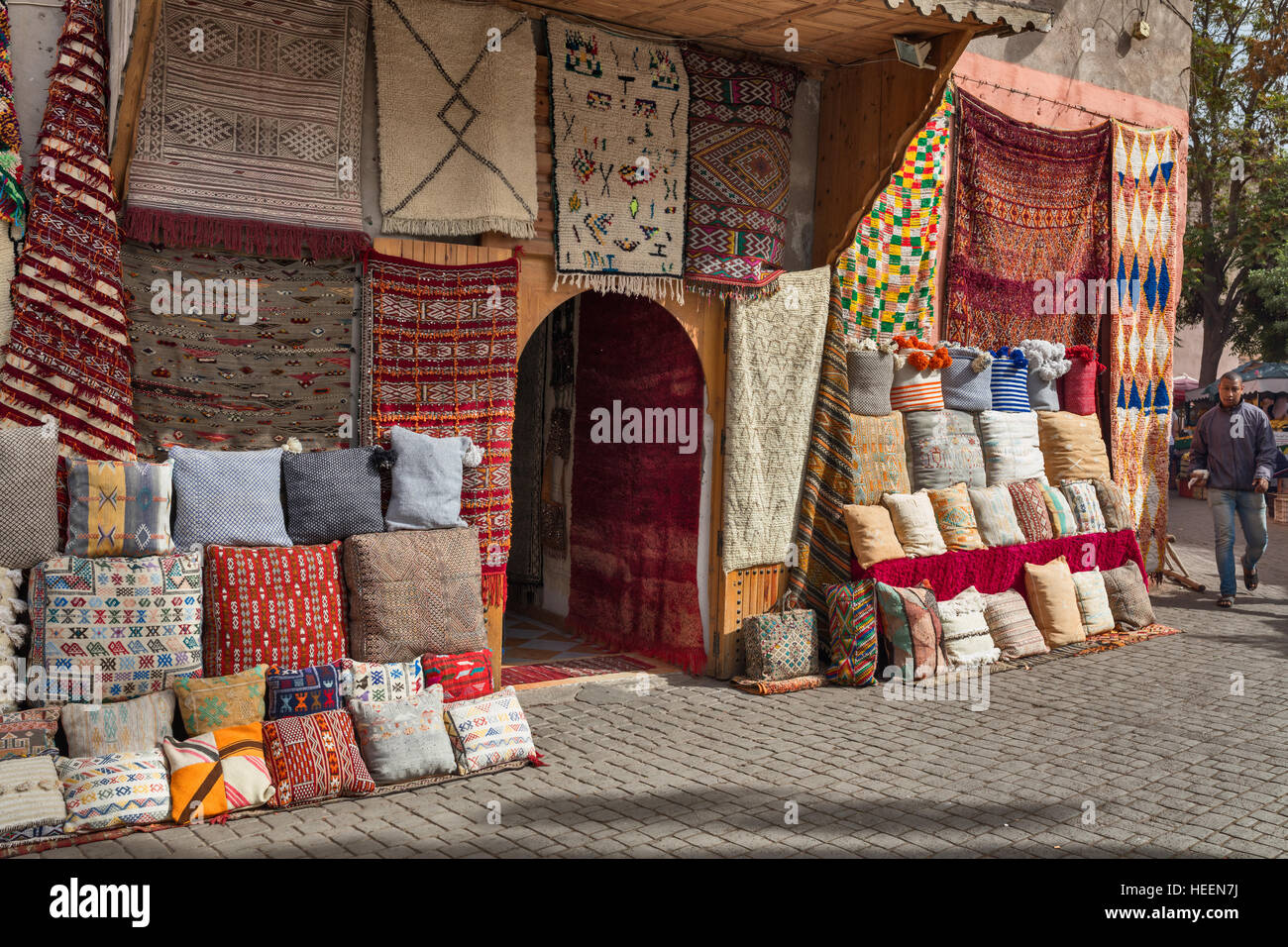 Medina, old town, Marrakech, Morocco Stock Photo - Alamy