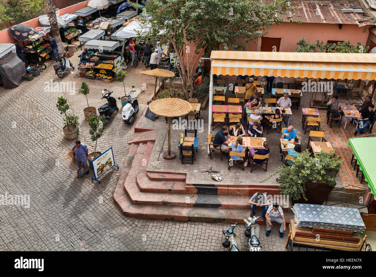 Medina, old town, Marrakech, Morocco Stock Photo - Alamy