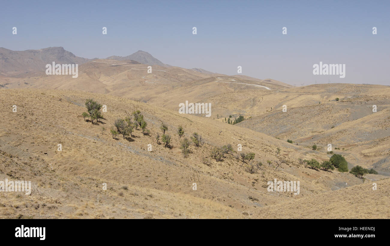 Landscape between Hamadan and Kermanshah, Iran, Asia Stock Photo - Alamy