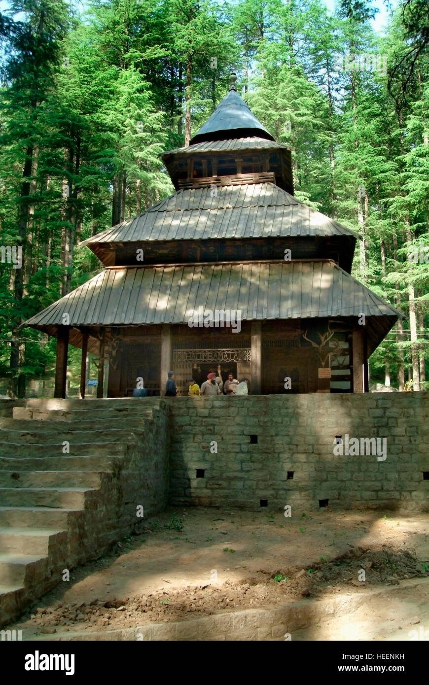 Hadimba Temple, Manali, Himachal Pradesh, India Stock Photo - Alamy