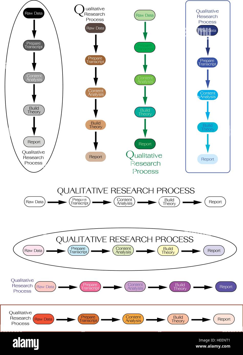 Qualitative research vector vectors hi-res stock photography and images ...
