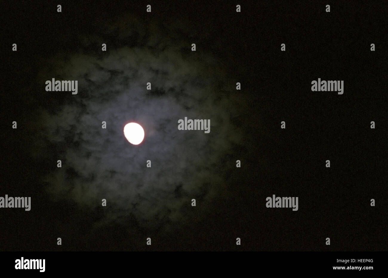 Moon at night Stock Photo - Alamy