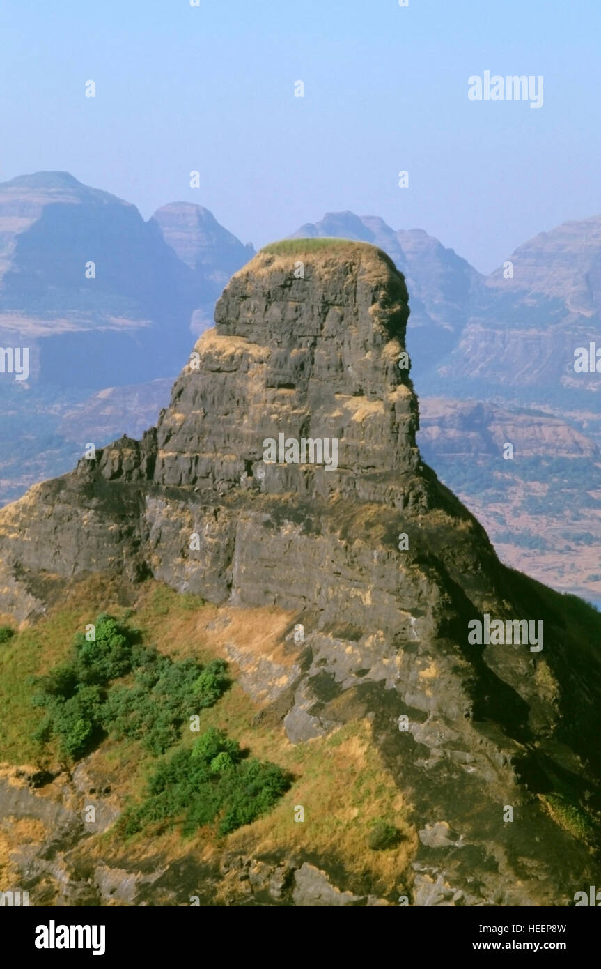 Pinnacle - called as Khutta, near Fort Ratangad, Maharashtra, India ...