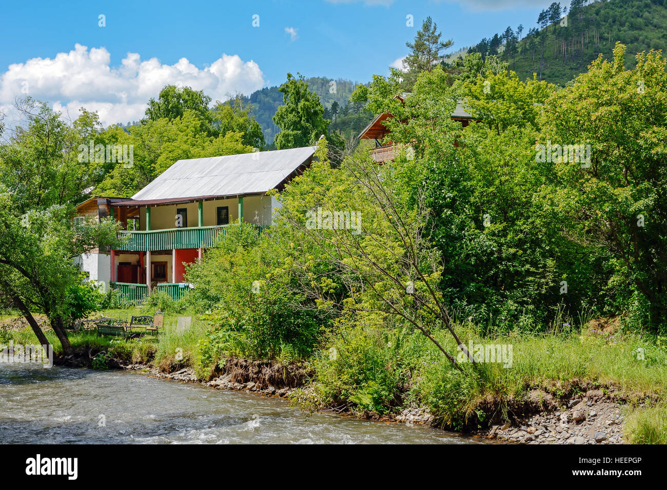 Veranda on country house furniture hi-res stock photography and images ...