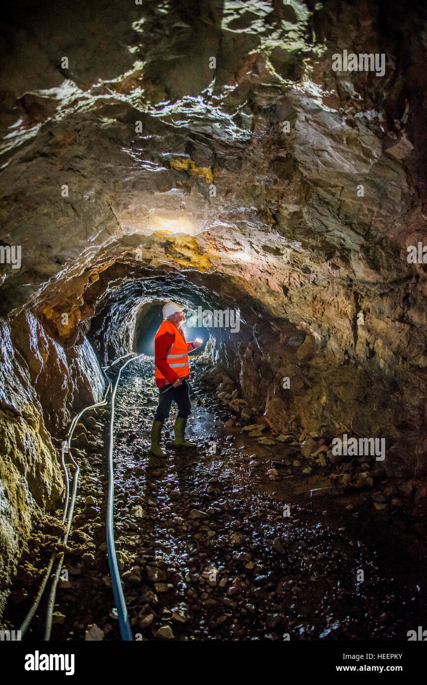 Scotgold chief executive Richard Gray pictured in the Scotgold ...