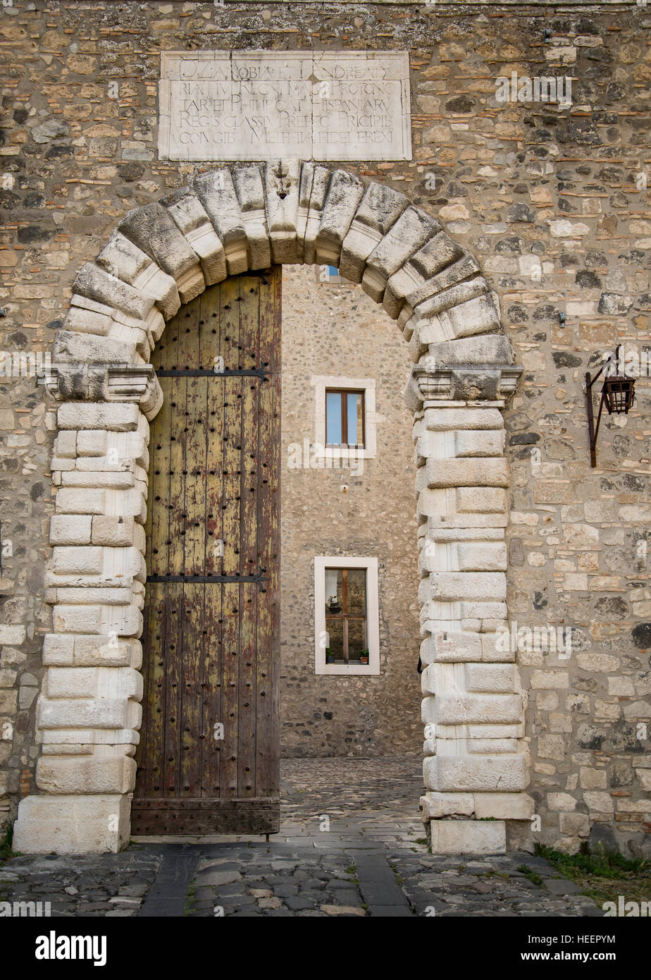 Melfi Castle in Basilicata Stock Photo - Alamy