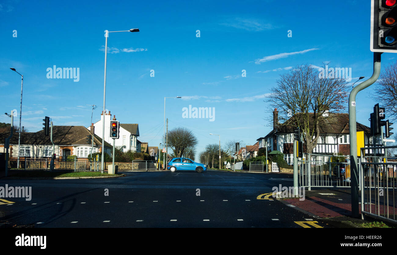 Suburban street lights hi-res stock photography and images - Alamy