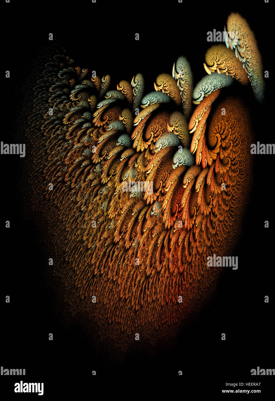 Fractals heart hi-res stock photography and images - Alamy