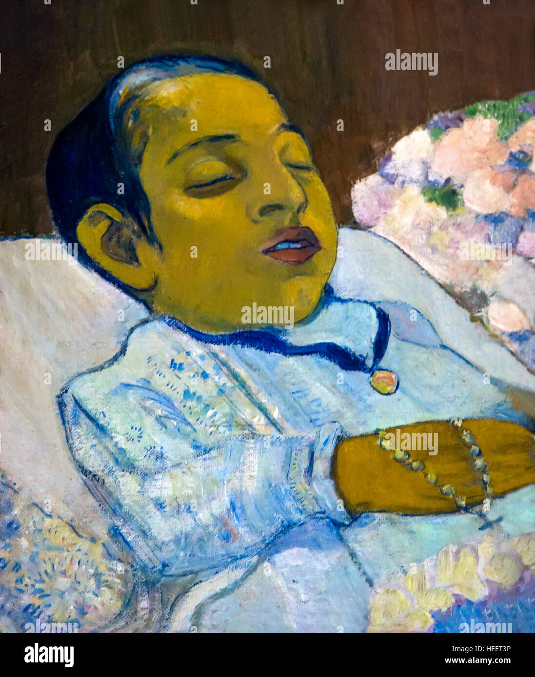 Atiti, by Paul Gauguin, 1892, Kroller-Muller Museum, Hoge Veluwe ...