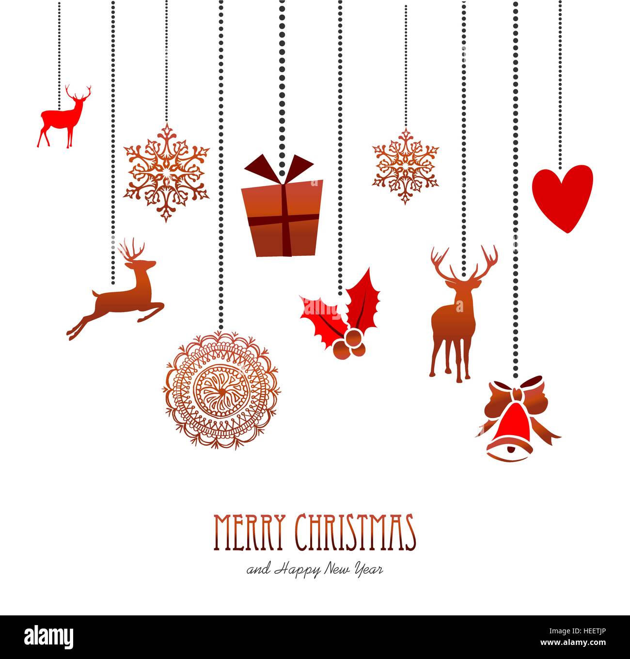 Retro silhouette holly hi-res stock photography and images - Alamy