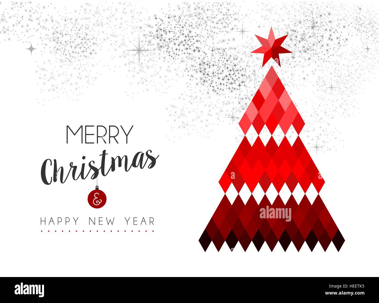 Night in pine tree Stock Vector Images - Alamy