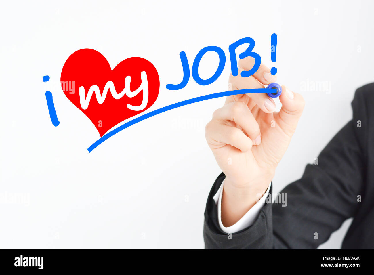 Handwriting text writing satisfaction hi-res stock photography and ...