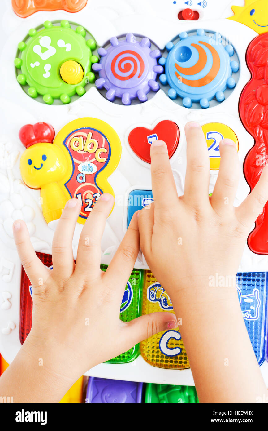 School child with toys hi-res stock photography and images - Alamy