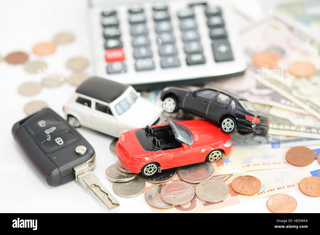 Car insurance money crash hi-res stock photography and images - Alamy